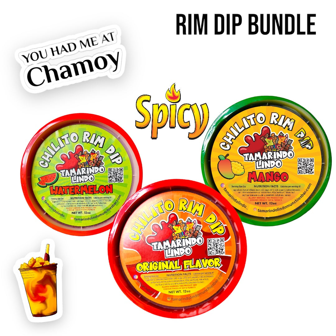 Rim Dip Bundle 3x$27 | TAMARINDO LINDO